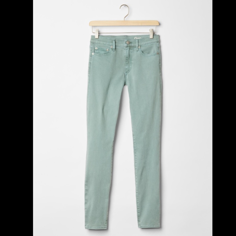 Gap 1969 Resolution True Skinny Jean Vintage Palm - Gem